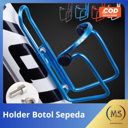 Jual Tempat Botol Minum Sepeda Alumunium Alloy Bottle Cage Holder Botol ...
