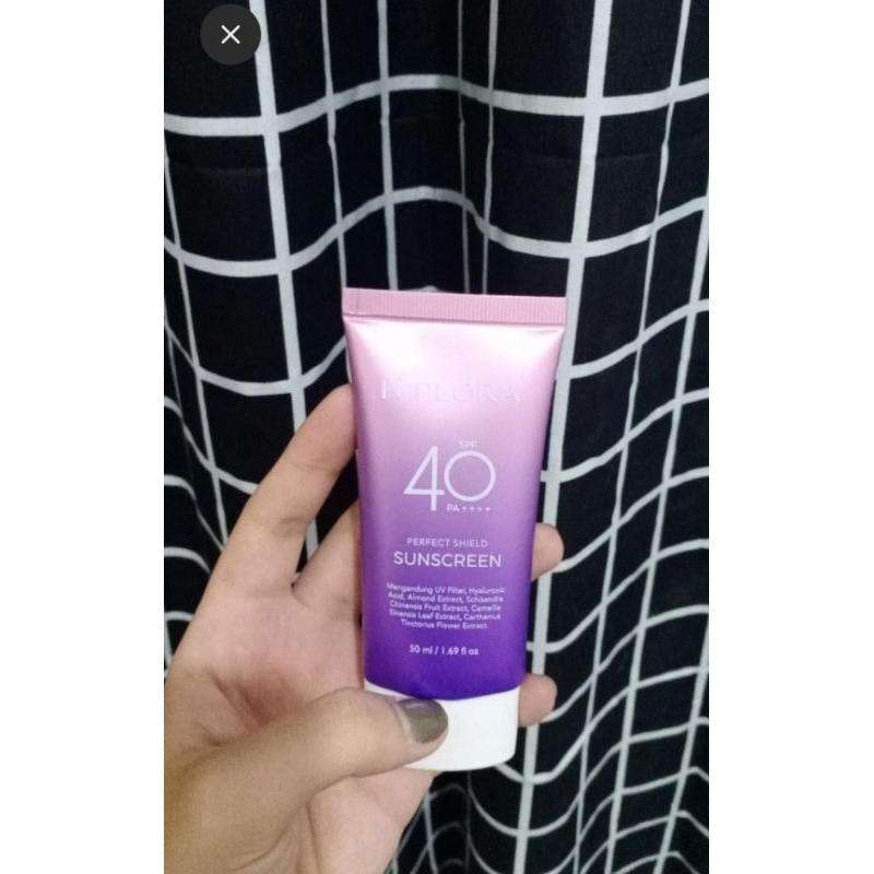 Jual sunscreen implora ungu 50 ml | Shopee Indonesia