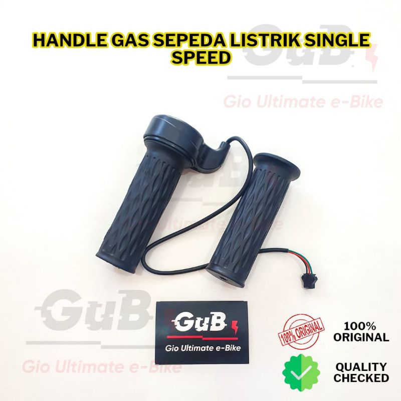 Jual Handle Gas Sepeda Listrik Single Speed Universal / Throttle Gas ...