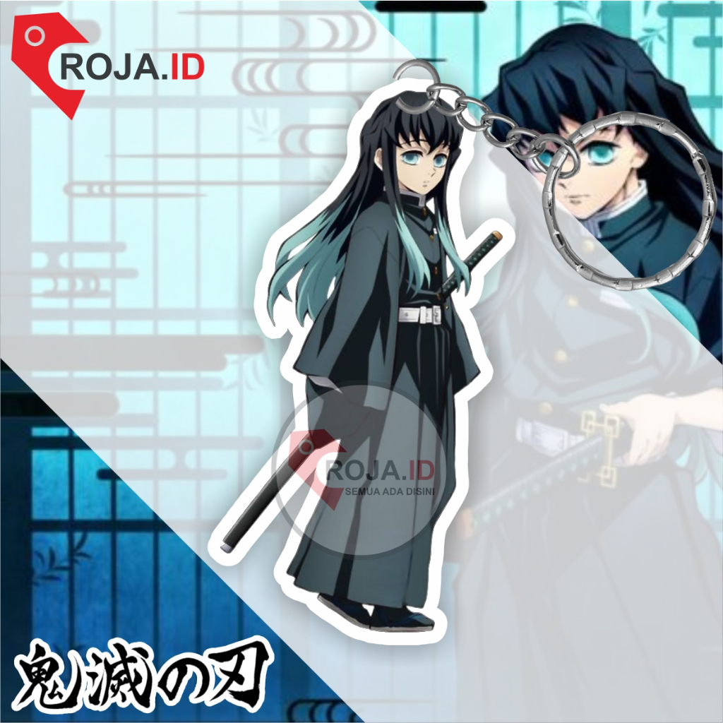 Jual Gantungan Kunci Kimetsu No Yaiba Muichiro Tokito HASHIRA KABUT ...