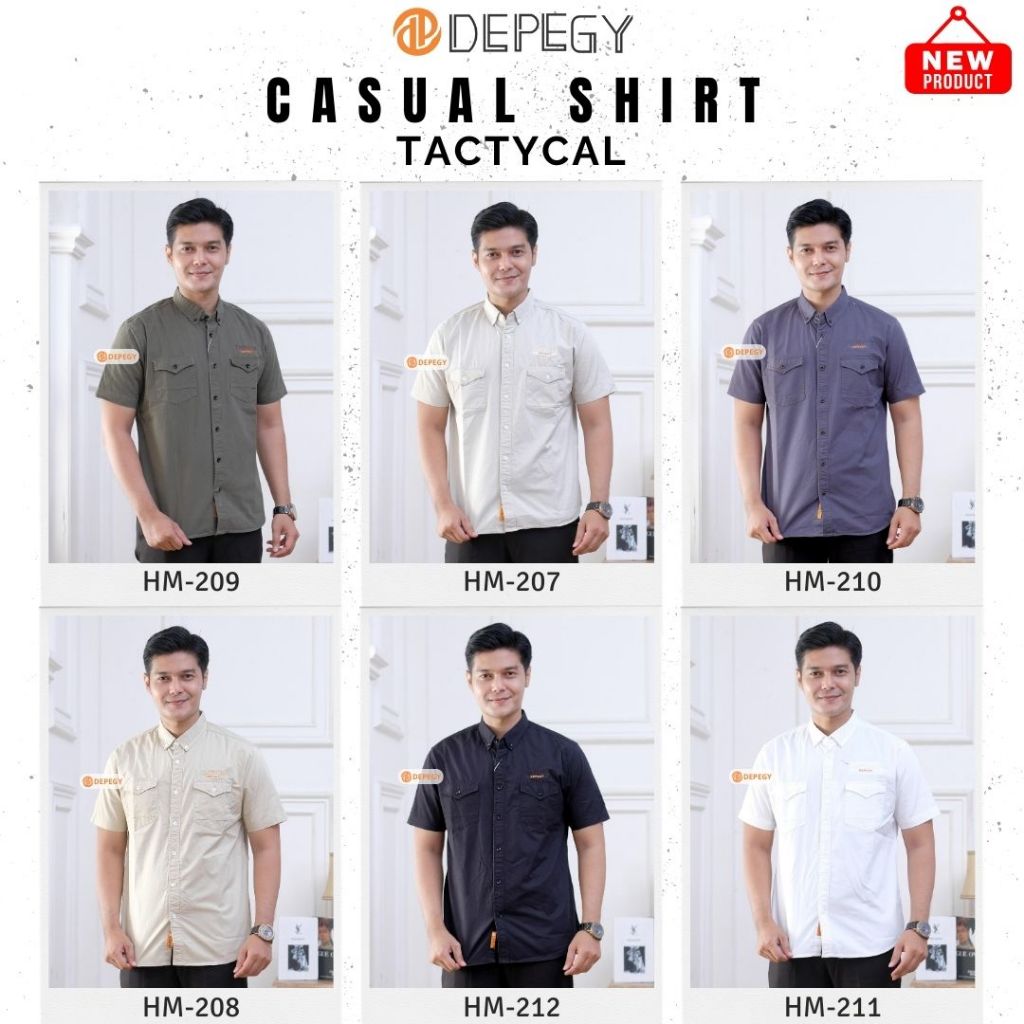 Jual Kemeja Tactical Pria Lengan Pendek Atasan Pdl Bordir Kemeja Lapangan Taktikal Seragam ...