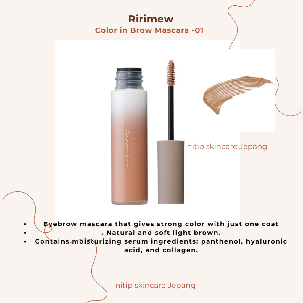 Jual PO jepang-- Ririmew Color in Brow Mascara original japan | Shopee ...