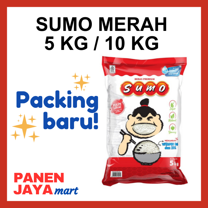 Jual BERAS SUMO MERAH PREMIUM 5KG 10KG | Shopee Indonesia