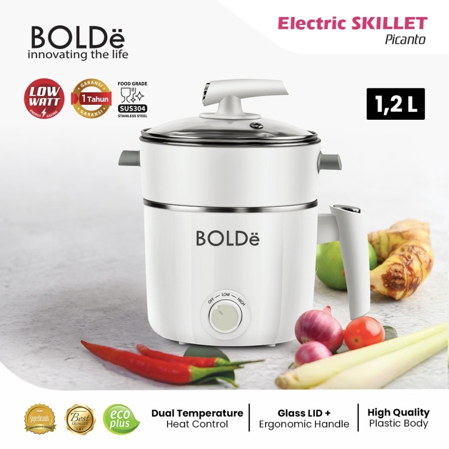 Jual BOLDe Panci Listrik ELectric Skillet Picanto / Stainless Steel ...