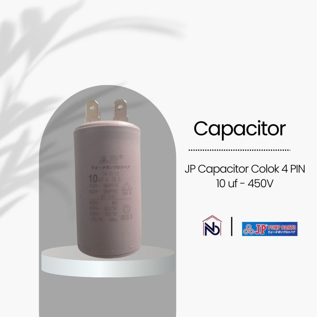Jual Capacitor Colok 4 PIN 10Uf 450V - JP | Shopee Indonesia