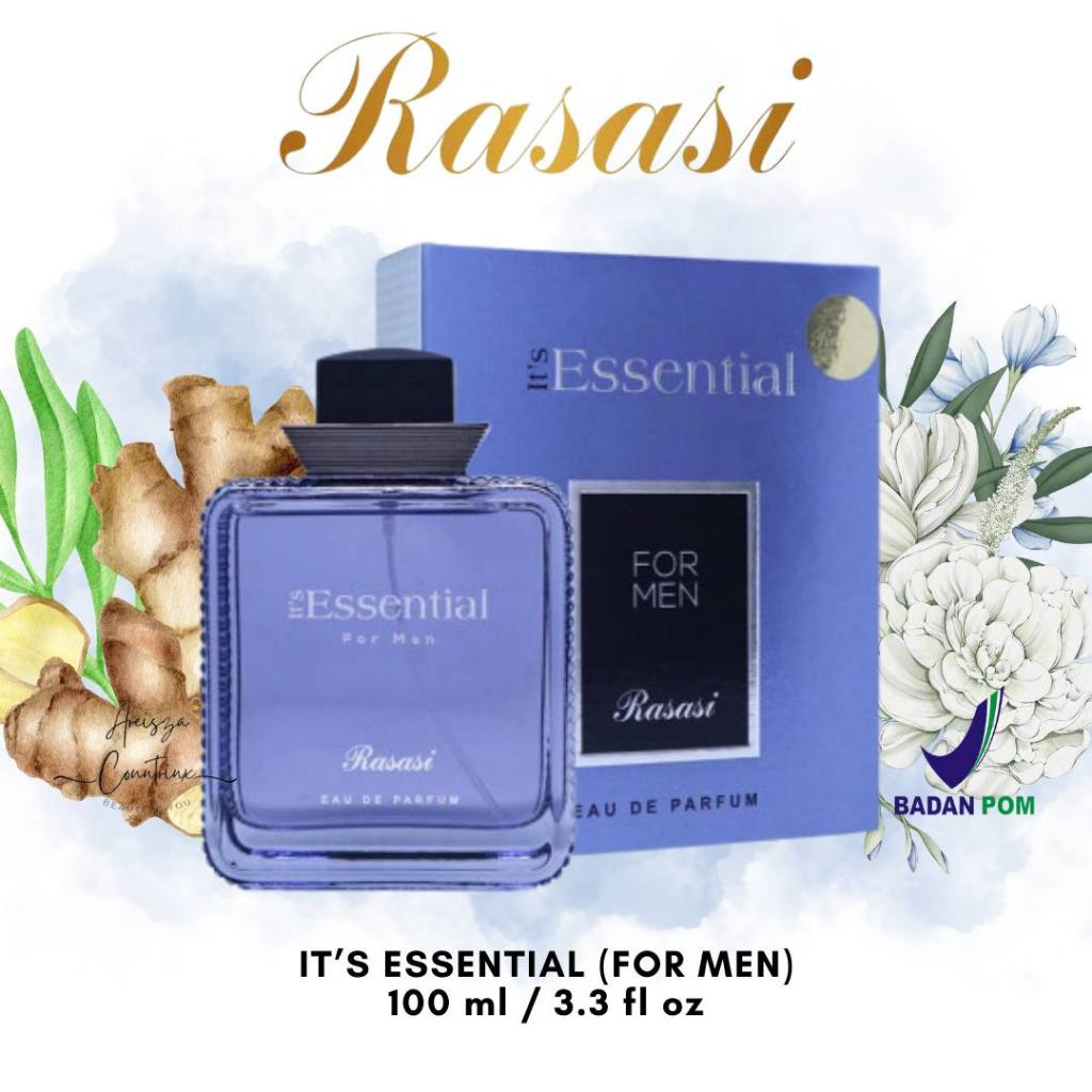 Jual Rasasi Its Essential for Men EDP 100 ml | Shopee Indonesia