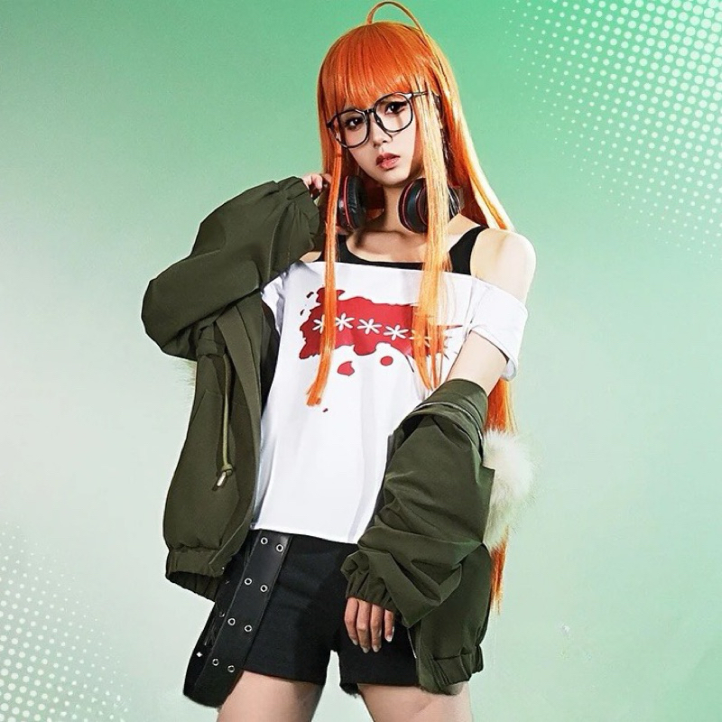 Jual Sakura Futaba Jacket Cosplay Jaket Cosplayer Anime Games Kostum ...