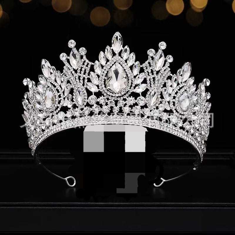 Jual Mahkota Lasela - Mahkota Wedding Mewah Full Kristal - Mahkota Miss ...