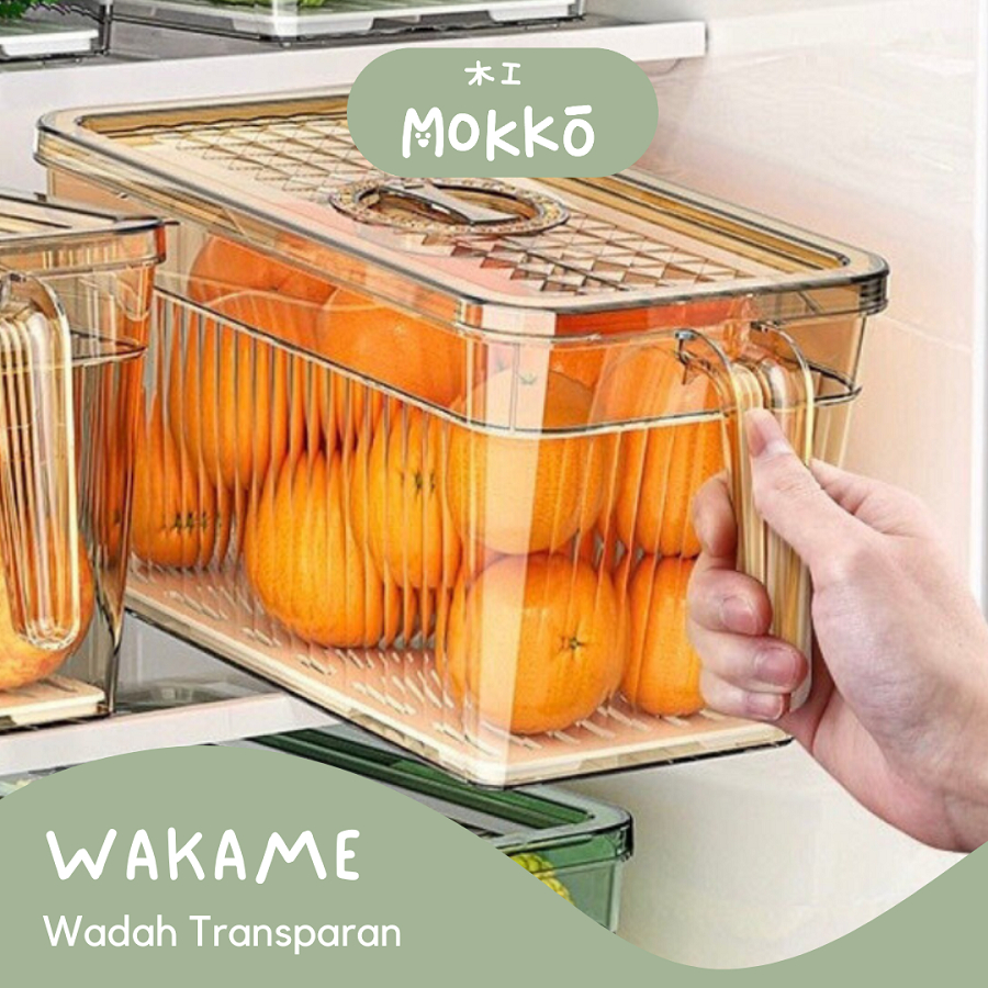 Jual MOKKO - WAKAME Storage Kulkas Makanan Serbaguna Container Kulkas ...