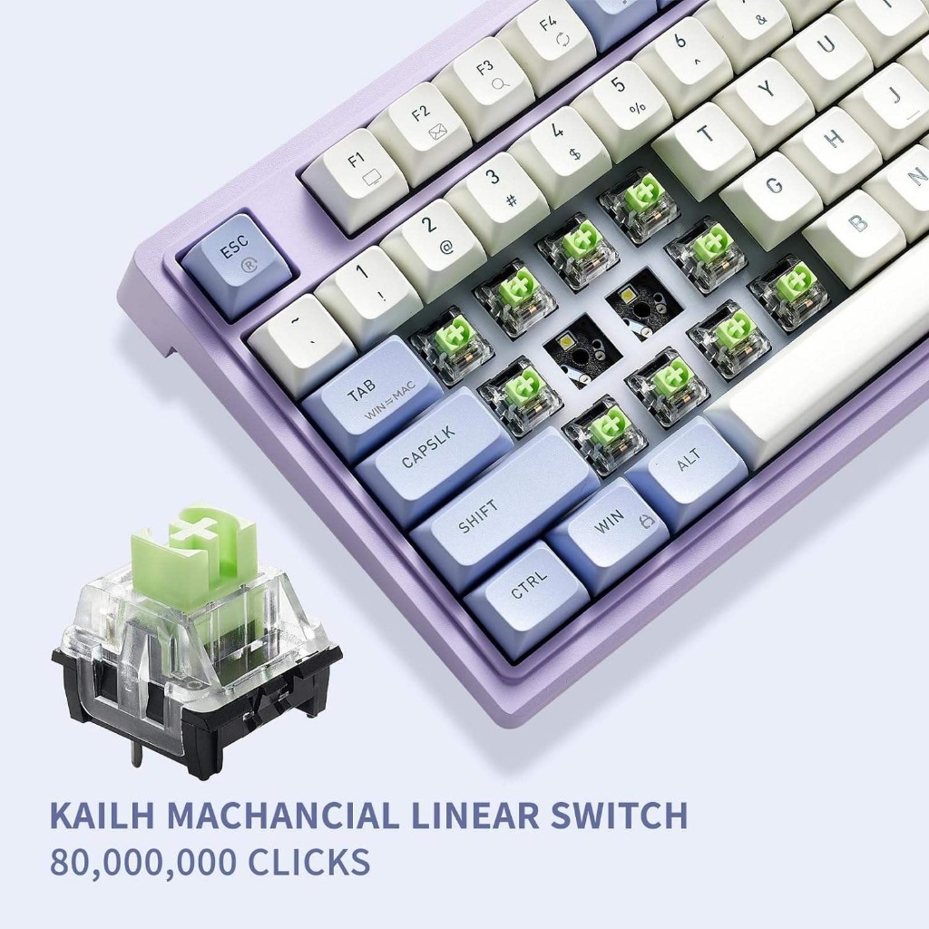 Jual Hexgears M2 75% Layout Wired Mechanical Keyboard | Shopee Indonesia