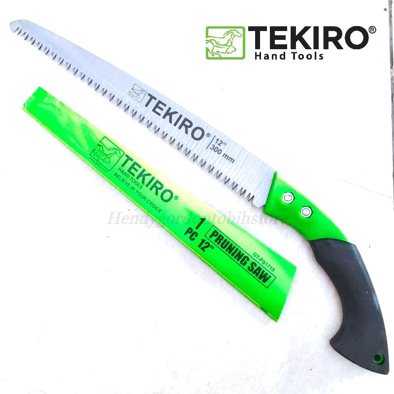 Jual Tekiro gergaji dahan 12" Prunning saw 300mm / gergaji Ranting ...