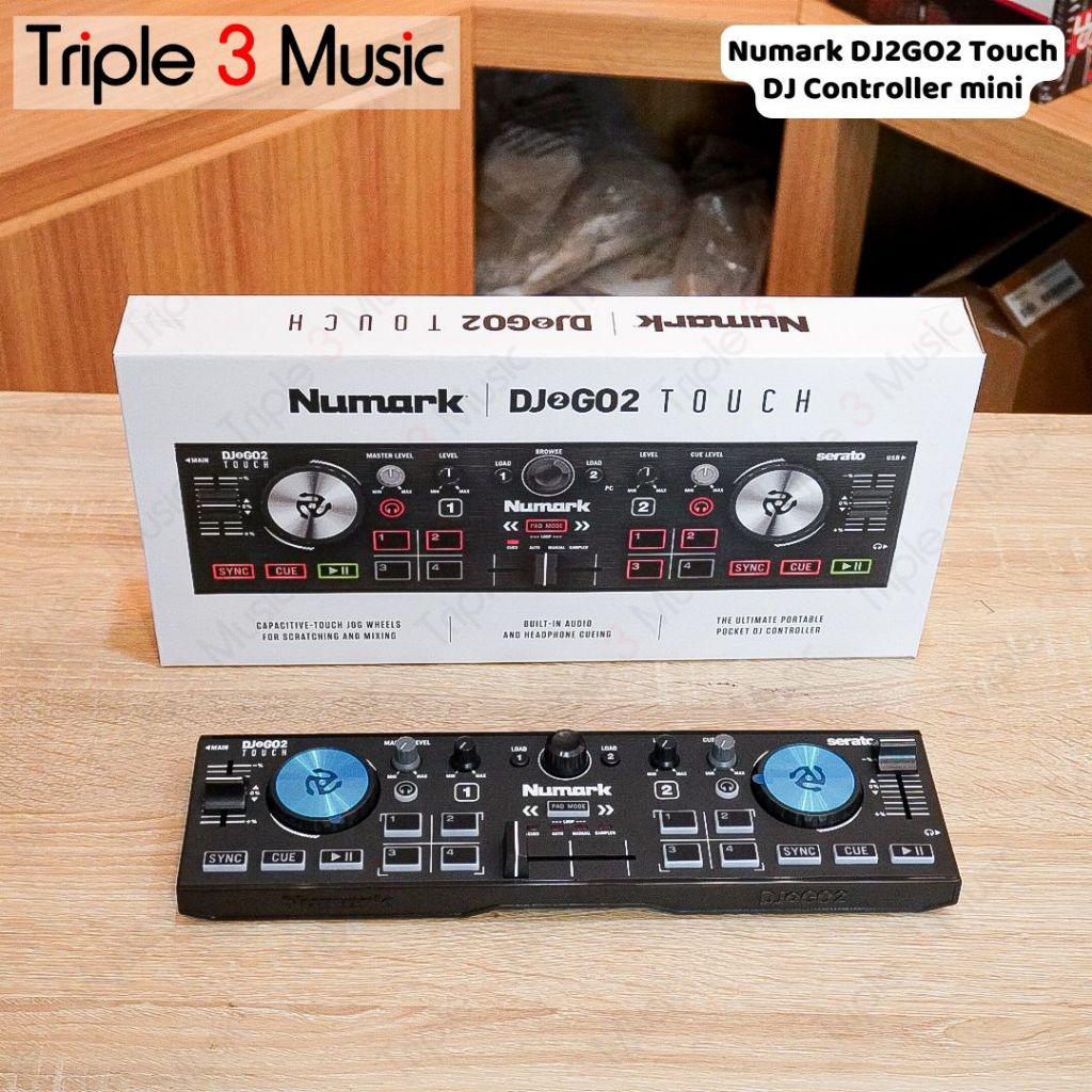 Jual Numark DJ2GO2 Touch 2 channel Serato DJ Controller | Shopee Indonesia
