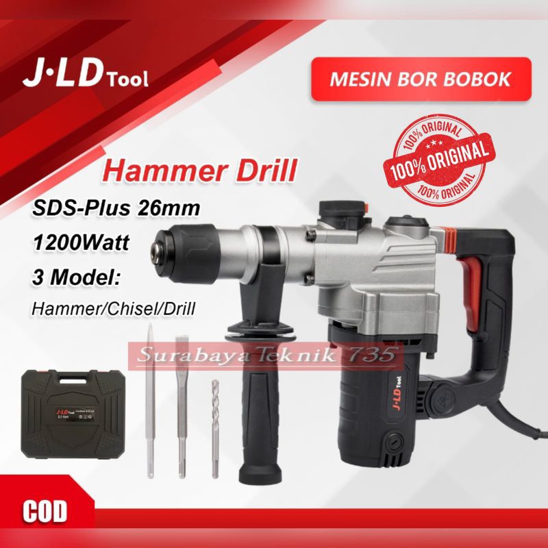 Jual JLD Mesin bor bobok beton J26-1 Mesin Rotary Hammer Impact Mesin ...
