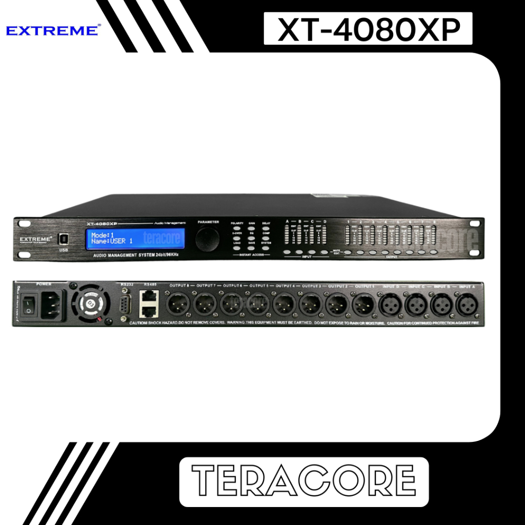 Jual Extreme XT 4080XP XT4080 XP DLMS Digital Loudspeaker Management ...