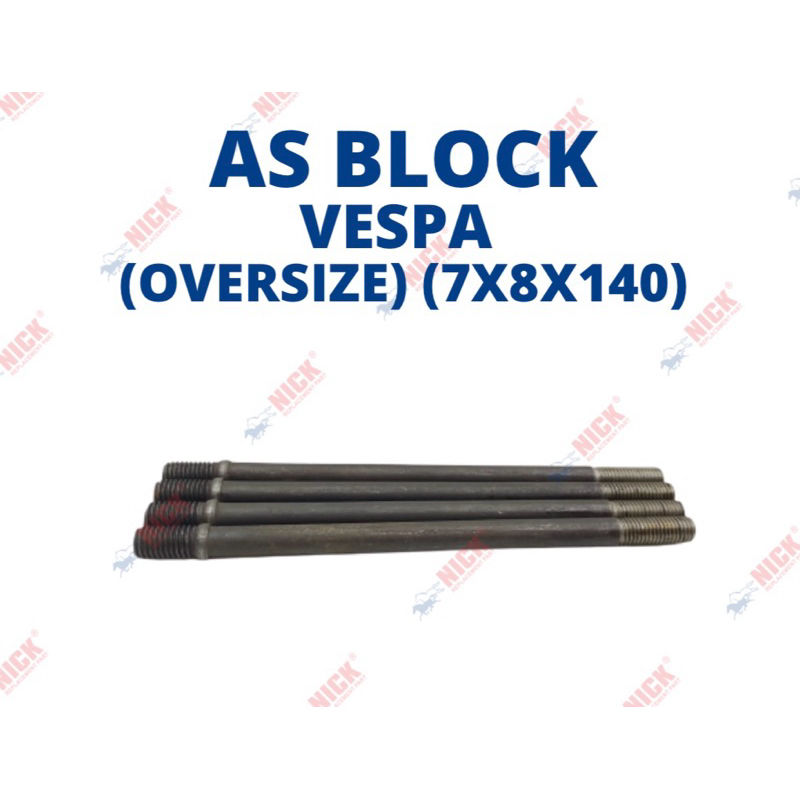 Jual AS BLOCK VESPA (OVERSIZE) (7X8X140) | Shopee Indonesia
