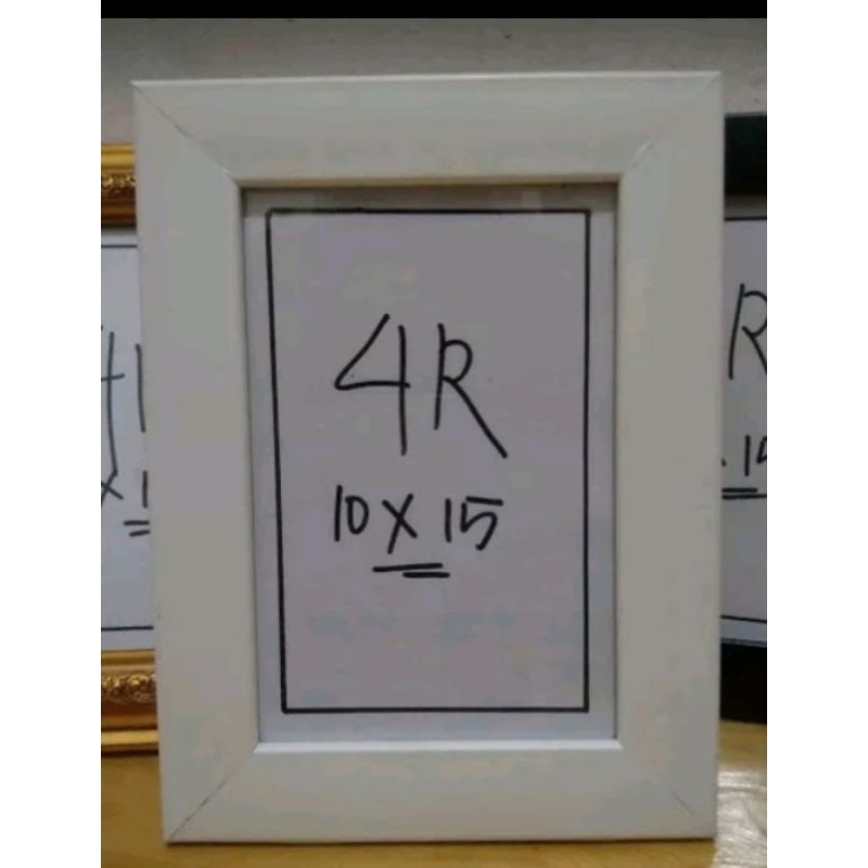 Jual bingkai foto 4R 10x15 frame foto figura bingkai foto minimal 2pcs ...