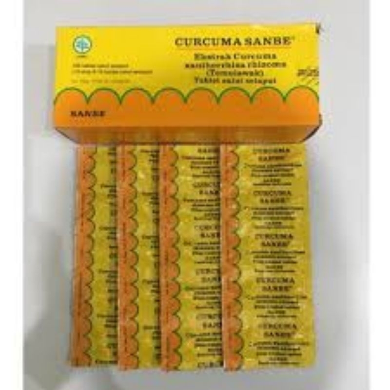 Jual CURCUMA SANBE STRIP | Shopee Indonesia