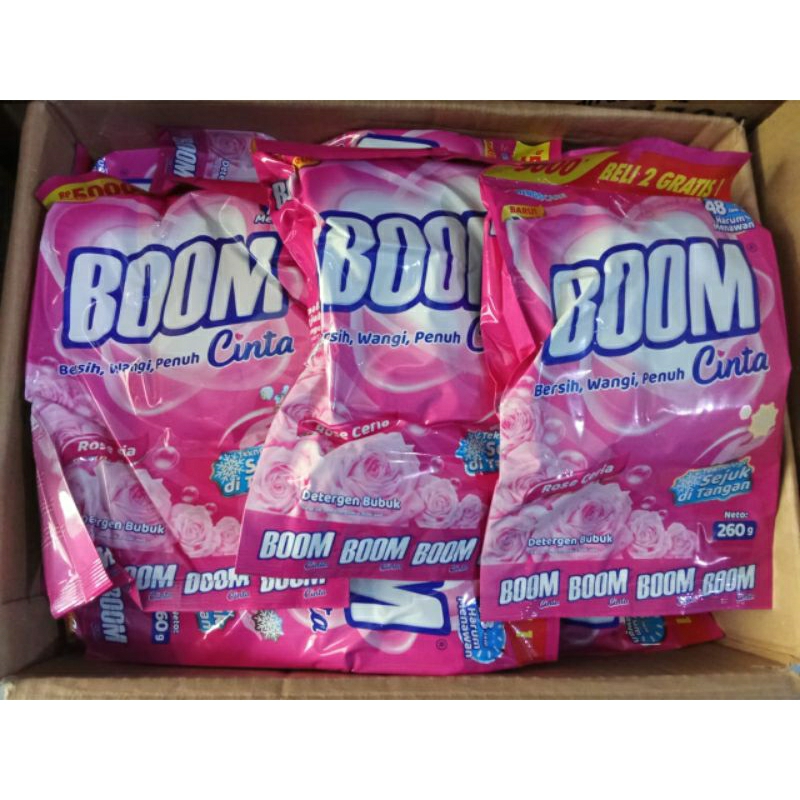 Jual Paket murah Detergen bubuk BOOM isi 3 harga 9rbn | Shopee Indonesia
