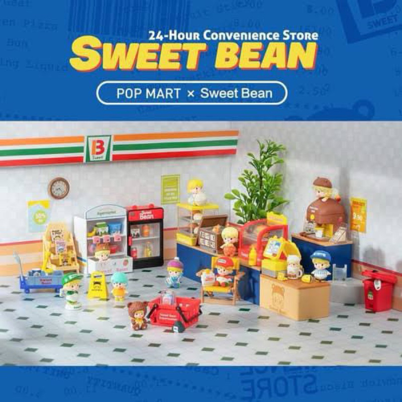 Jual Pop Mart Sweet Bean 24-Hour Convenience Store Series Prop | Shopee ...