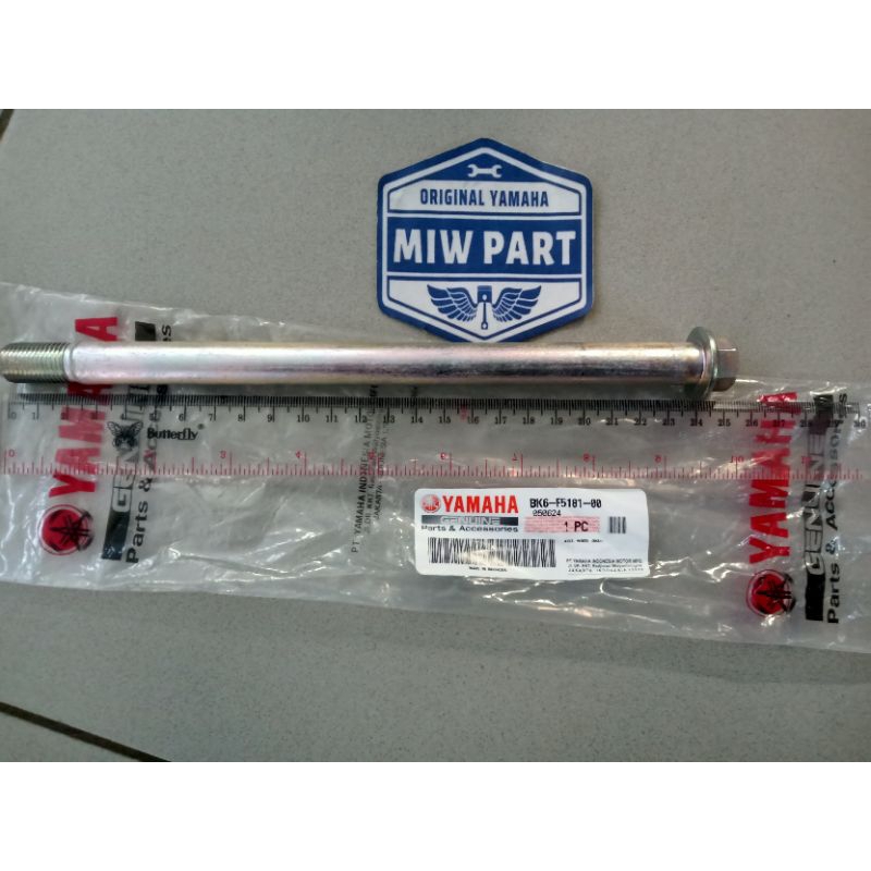 Jual AS RODA DEPAN YAMAHA R15 V3 ORIGINAL YGP (BK6-F5181-00) | Shopee ...