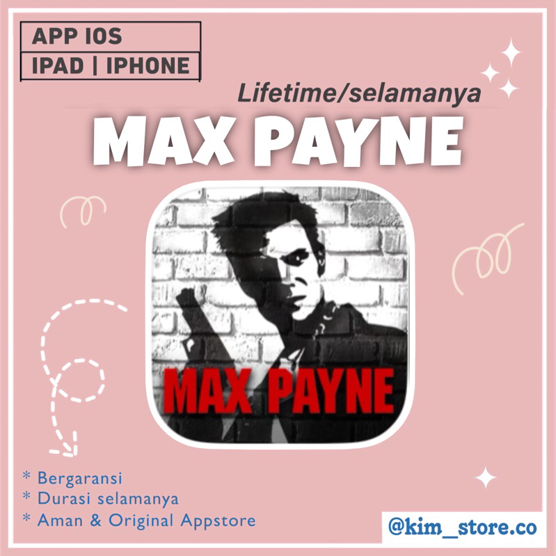 Jual MAX PAYNE MOBILE LIFETIME-IOS LEGAL TERMURAH (ORIGINAL) | Shopee ...