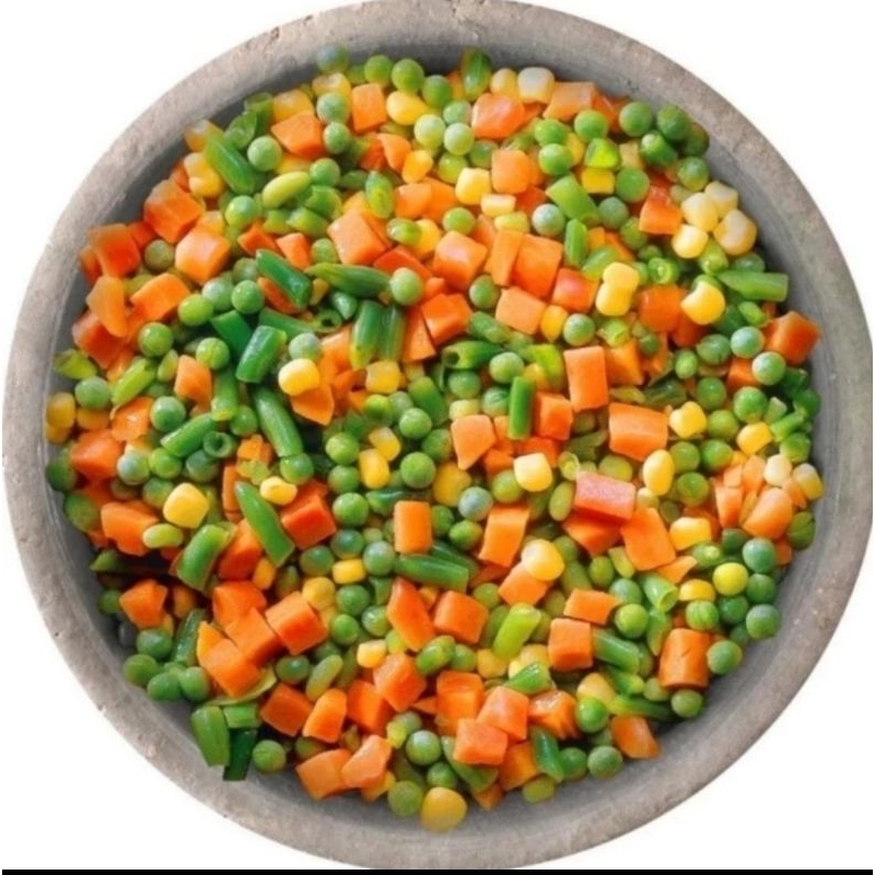 Jual mix Vegetable 4 way frozen Premium 1 kg | Shopee Indonesia