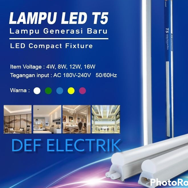 Jual LAMPU SET T5 LED 120CM TL NEON LED TUBE 120CM | Shopee Indonesia