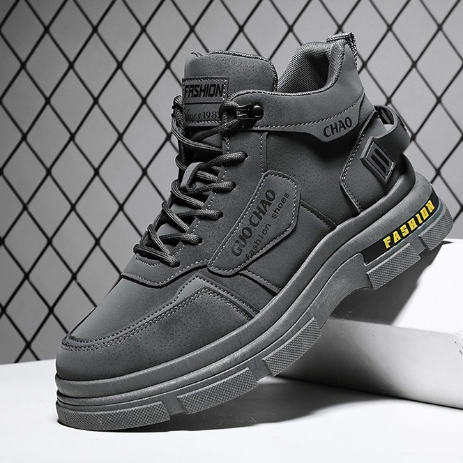 Jual JS Sepatu Pria Import Casual Shoes Sepatu Sneakers Boots Cowok ...