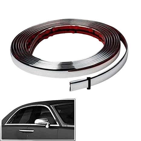 Jual 15METER List Chrome Mobil Kaca Sill Pintu Bemper Moulding Body ...