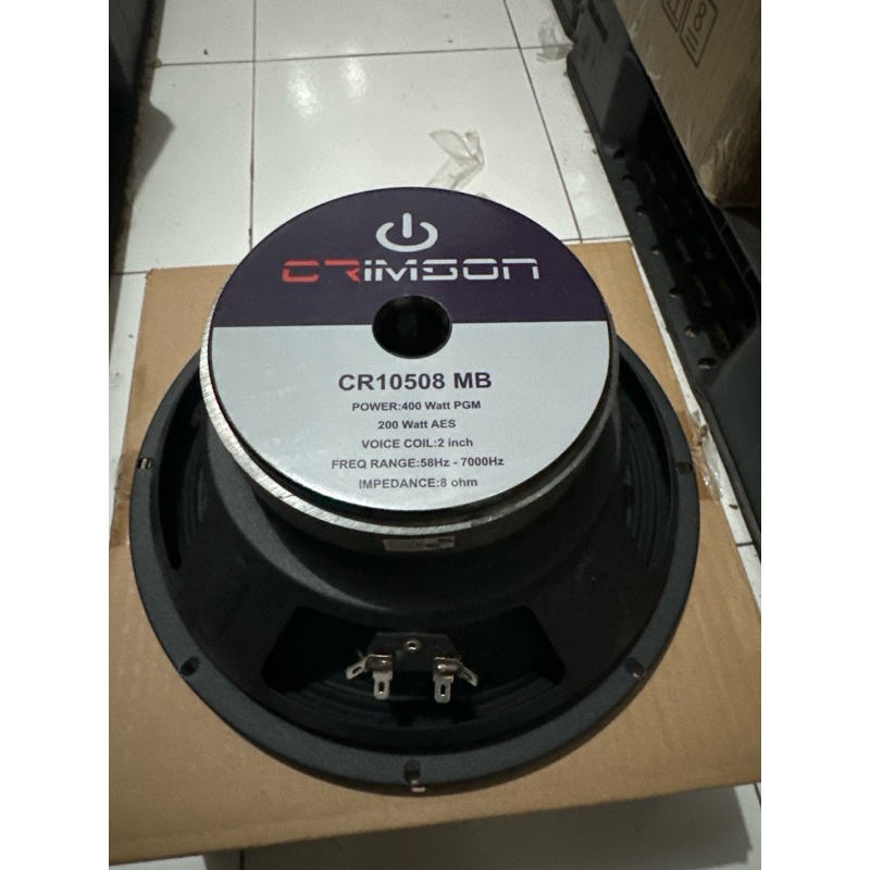 Jual speaker crimson 10” CR 10508 MB | Shopee Indonesia