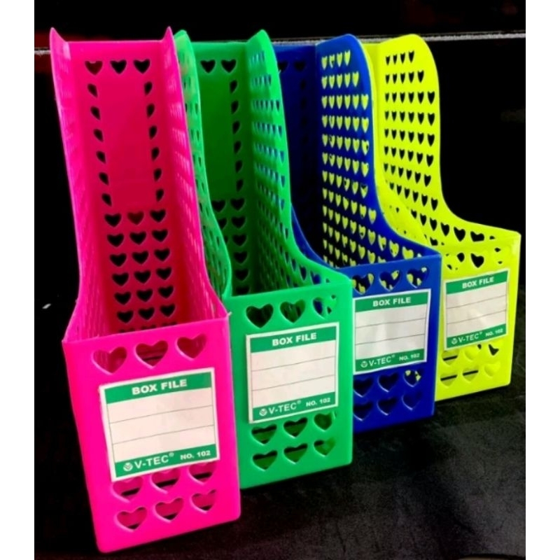Jual box file keranjang / box file v tec / box file plastik | Shopee ...