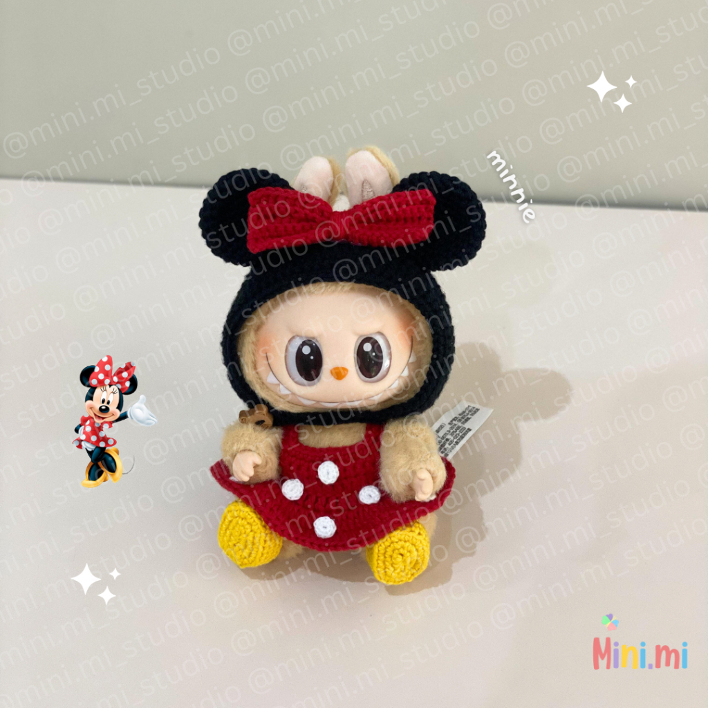Jual BAJU LABUBU MINNIE | Labubu shirt | Labubu Costume v1 v2 | Shopee ...