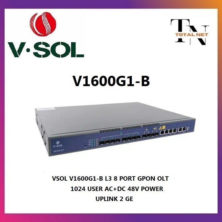 Jual VSOL V1600G1-B L3 GPON 8-PORT GPON OLT V1600G1 B | Shopee Indonesia