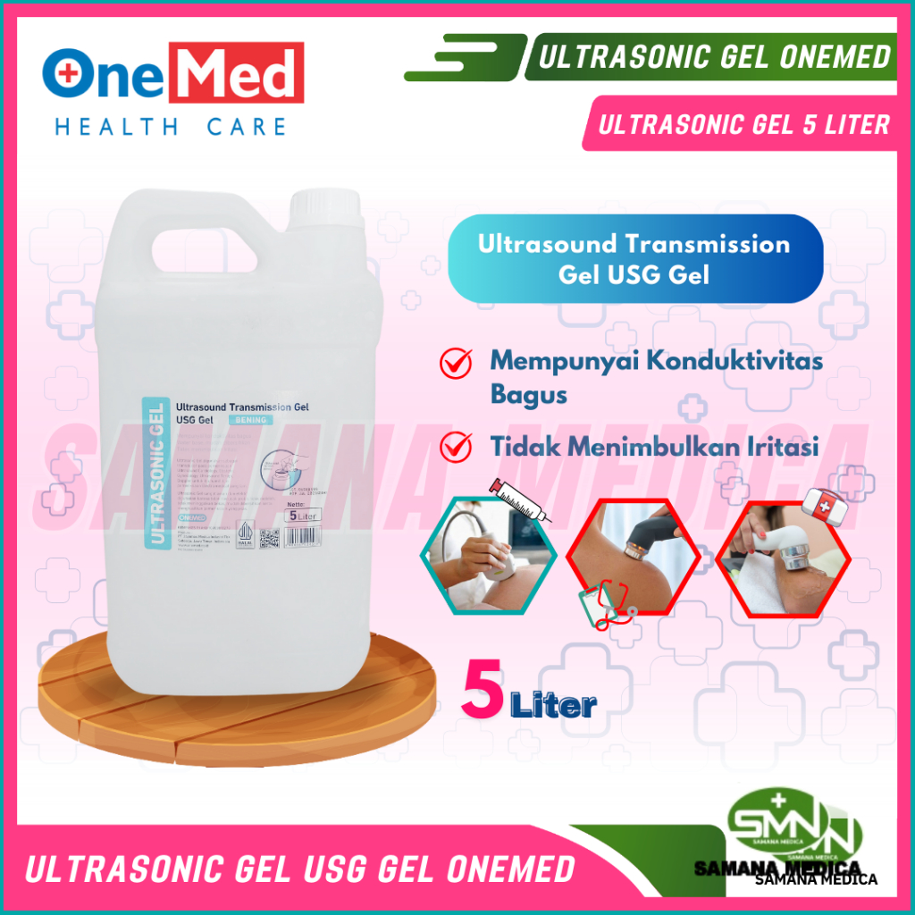 Jual Ultrasonic Gel USG Gel 5 liter Transparant ONEMED - Cairan Untuk ...