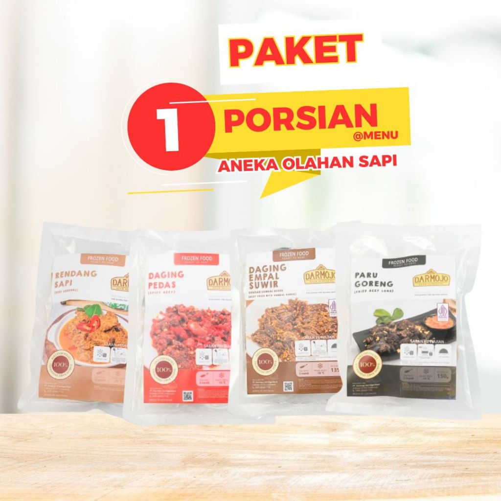 Jual Paket 1 porsian @menu sapi | Shopee Indonesia