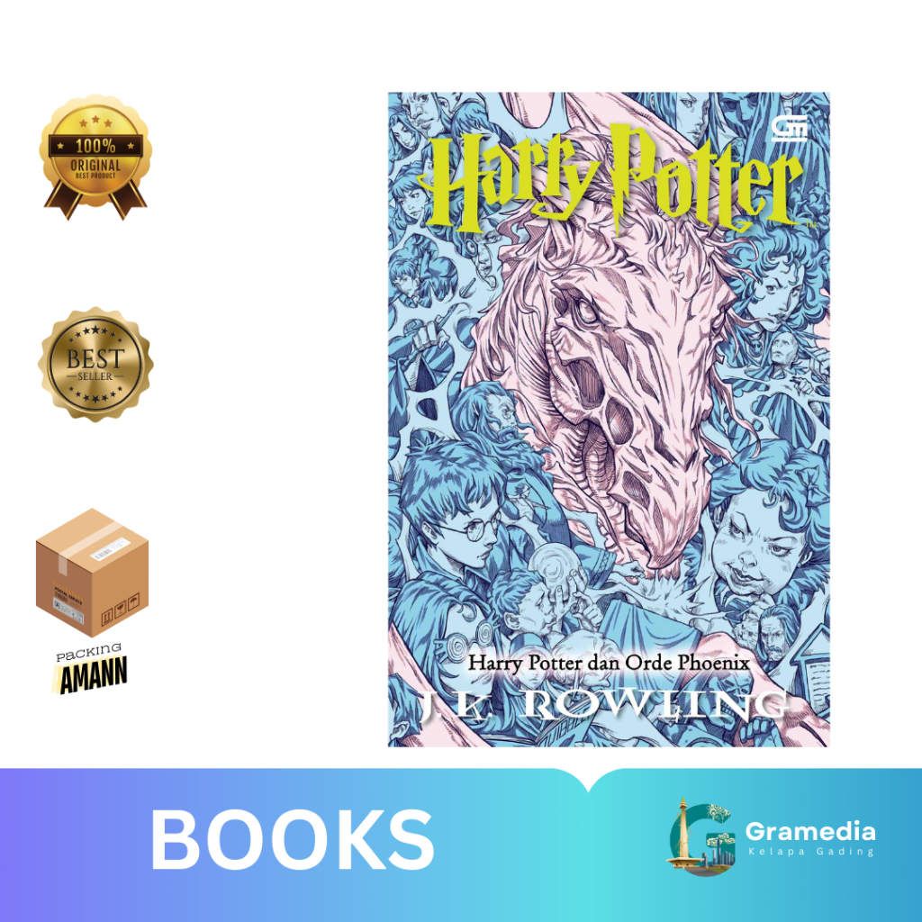 Jual Gramedia MKG - Buku Harry Potter #5: Harry Potter dan Orde Phoenix ...