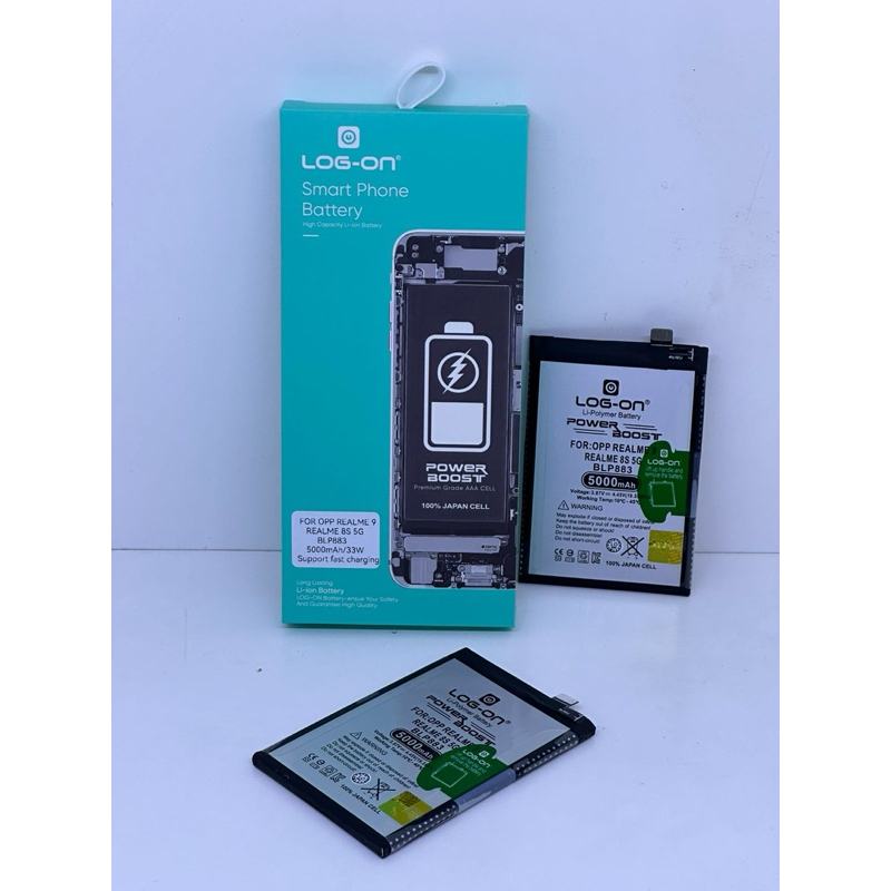 Jual Baterai Batre Log-On BLP883 Realme 9 4G (RMX3521) / Realme 8S 5G ...