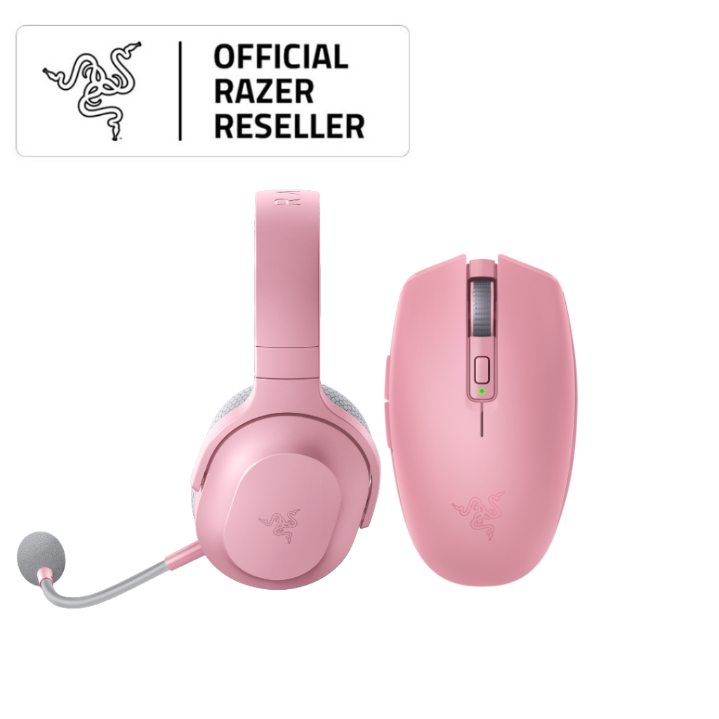 Jual Razer Barracuda X 2022 Quartz Multiplatform Gaming Headset + Razer ...