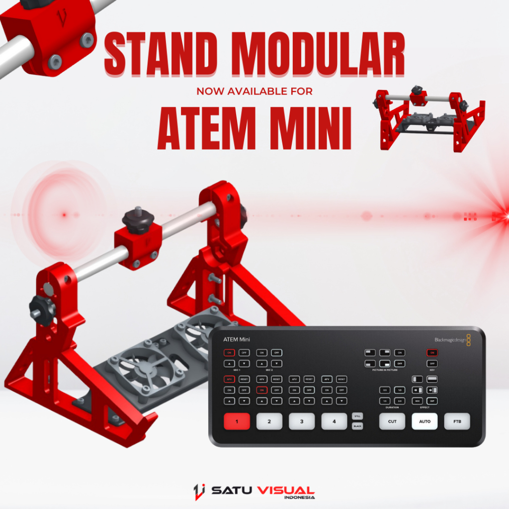 Jual ATEM Mini Stand Modular - Stand untuk ATEM Mini | Shopee Indonesia