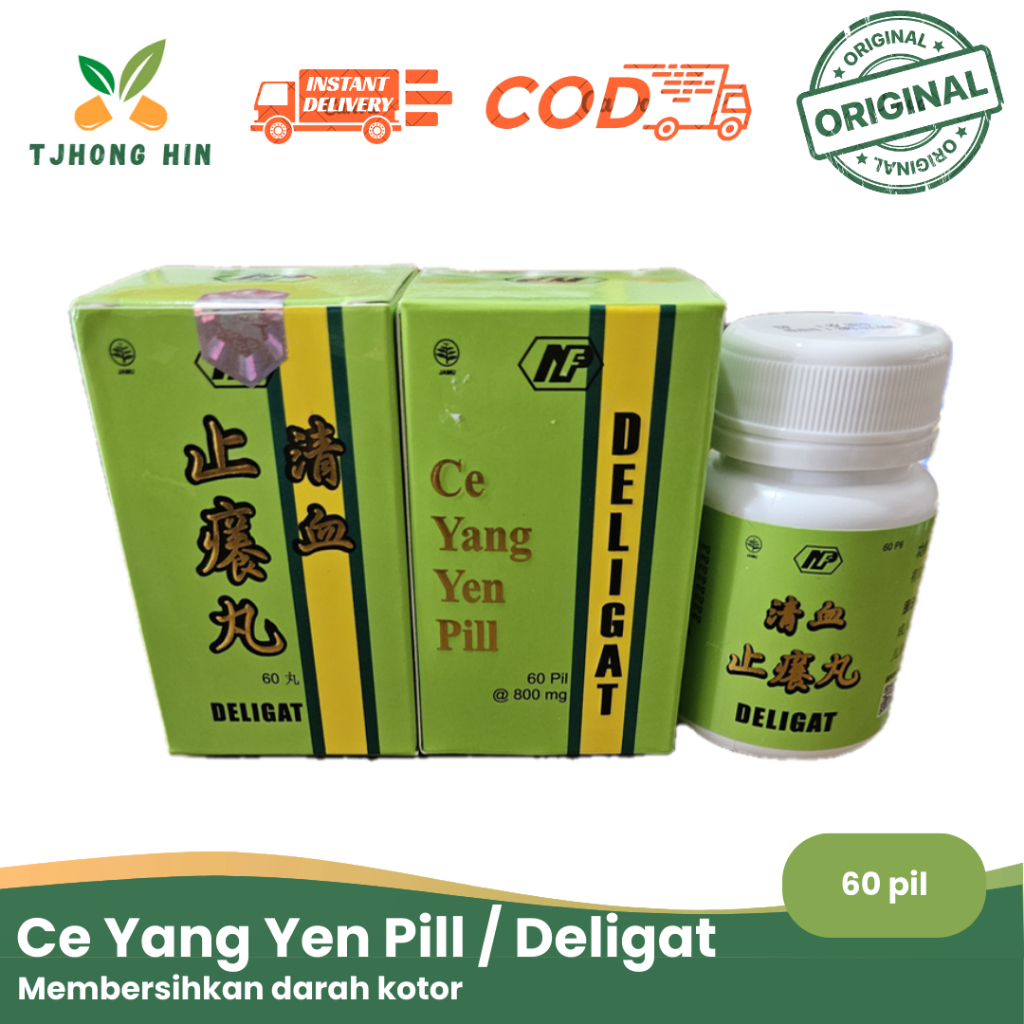 Jual Deligat (Ce Yang Yen Pill) - 60 Pil / Obat Herbal untuk Meredakan ...