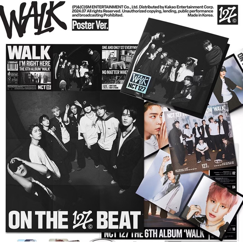 Jual NCT 127 The 6th Album 'Walk' x KPOPMERCH Fansign Event (Poster Ver ...