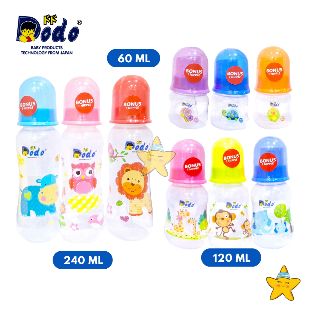 Jual HBK Dodo Streamline Feeding Bottle Botol Dot Susu Bayi Newborn ...