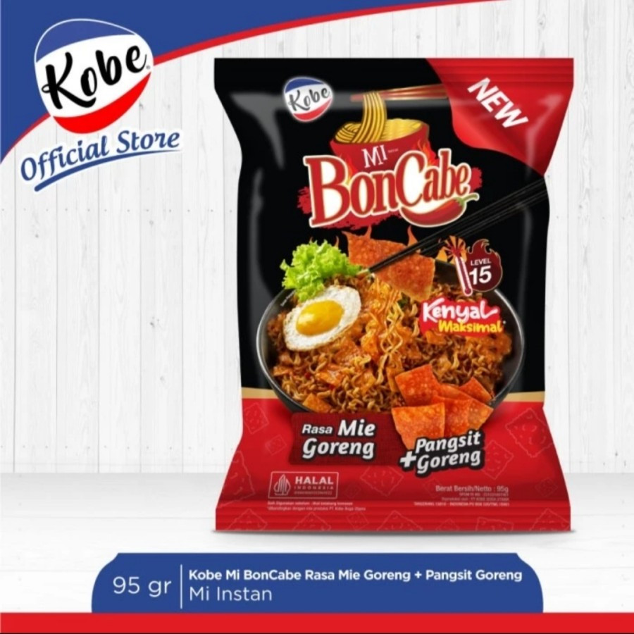 Jual Mi Bon Cabe Boncabe Rasa Mie Goreng + Pangsit Goreng | Shopee ...