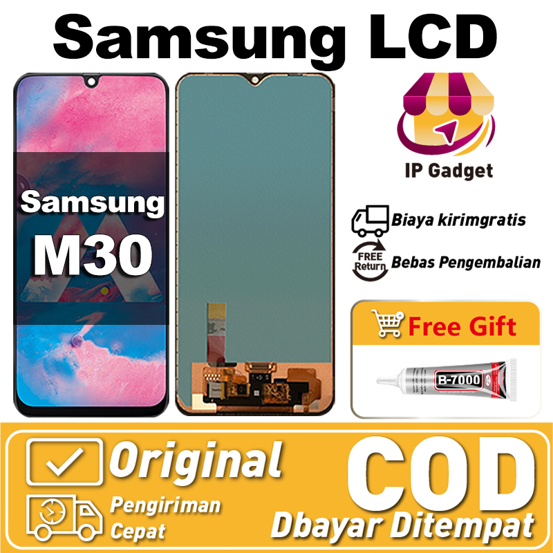 Jual Original Lcd SAMSUNG M30 fullset ori asli Layar hp touchscreen ...