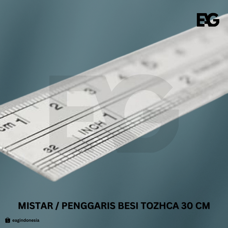 Jual EAG Market | Penggaris Besi Tozhca Fleksibel & Presisi [30 CM ...