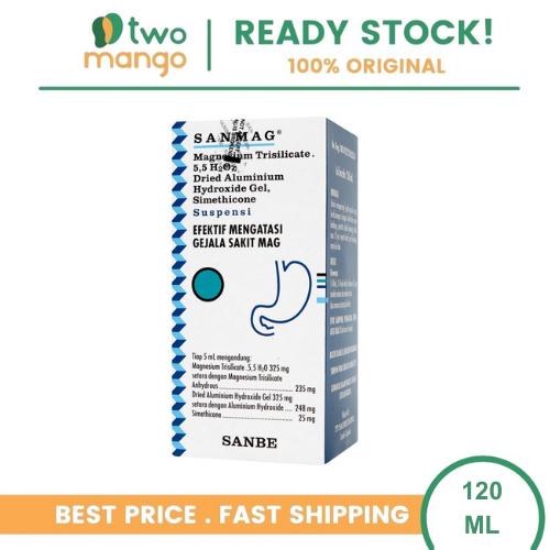 Jual SANMAG SUSPENSI SIRUP 120ML | Shopee Indonesia