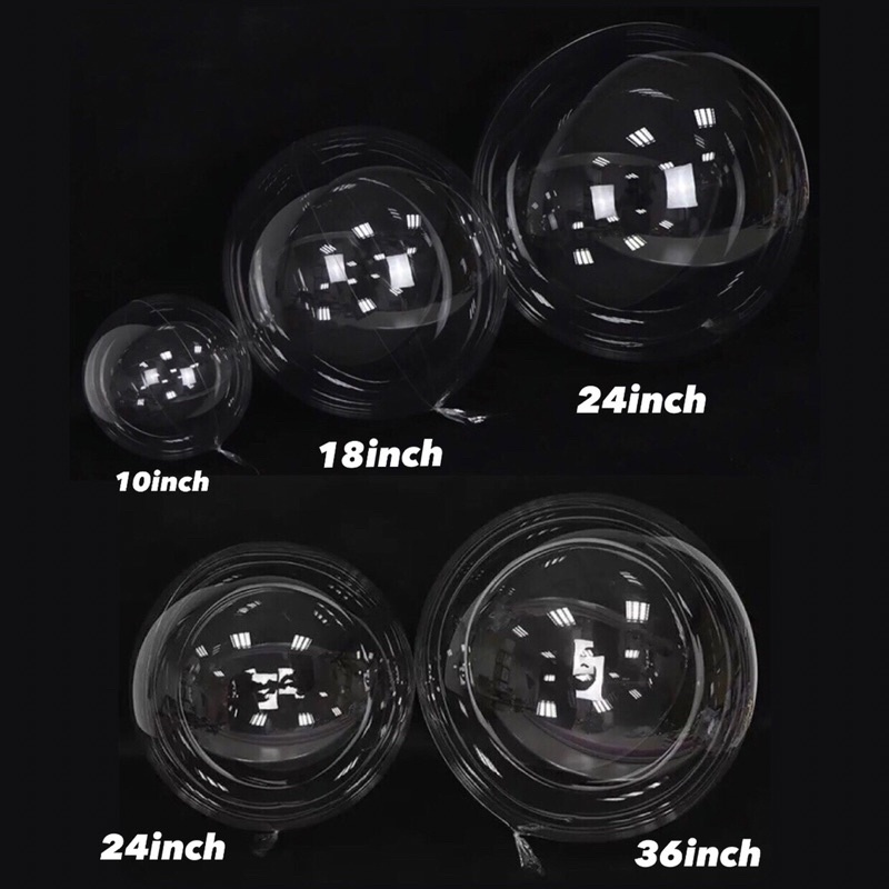 Jual Balon Bobo PVC Transparan [10 inch 18 inch 24 inch 36 inch] & Stik ...