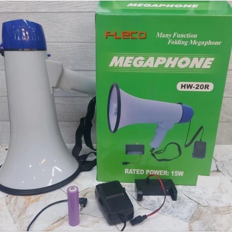 Jual Megaphone Fleco SN 8R/HW 20R Many Function Folding Portable ...