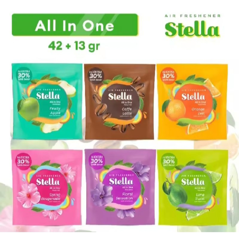 Jual STELLA Pengharum Ruangan 42gr+13gr - Stella Gantung | Shopee Indonesia