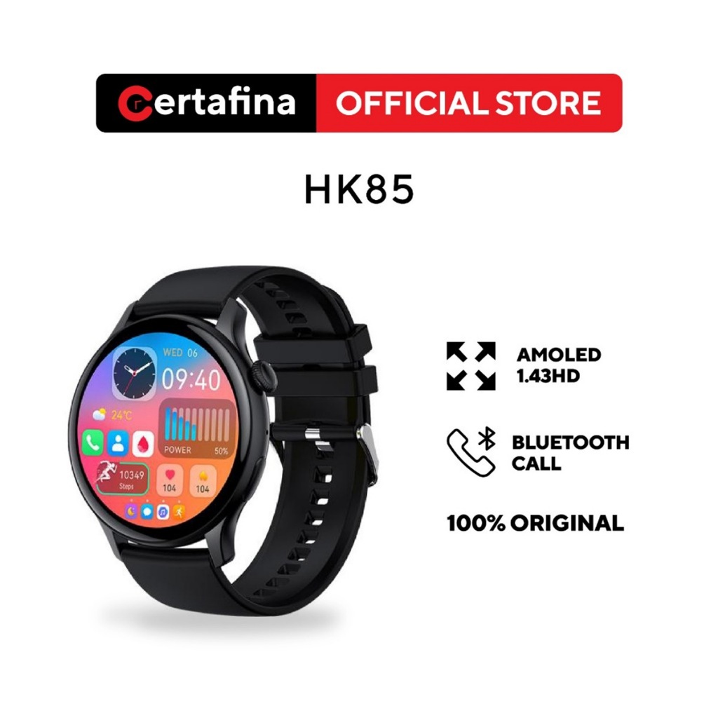 Jual Certafina HK85 Amoled Smartwatch 1.45 Inch | Shopee Indonesia